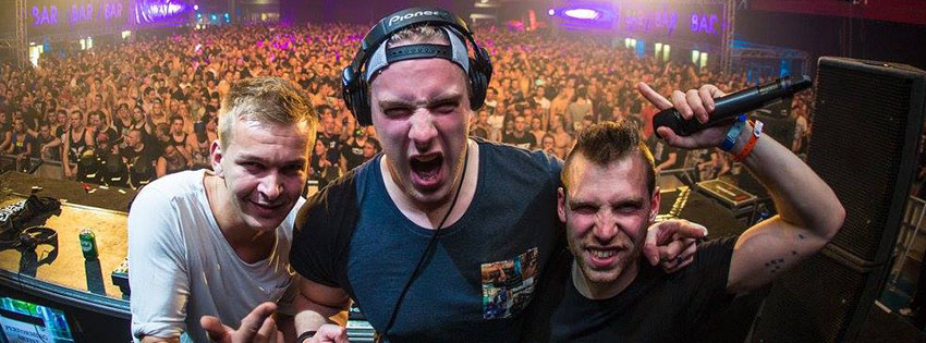 E-Force in the studio with Radical Redemption - Hard News