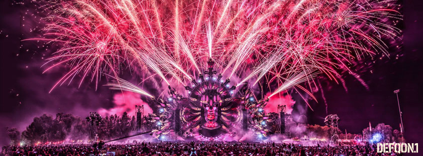 This is the Defqon.1 Australia Endshow