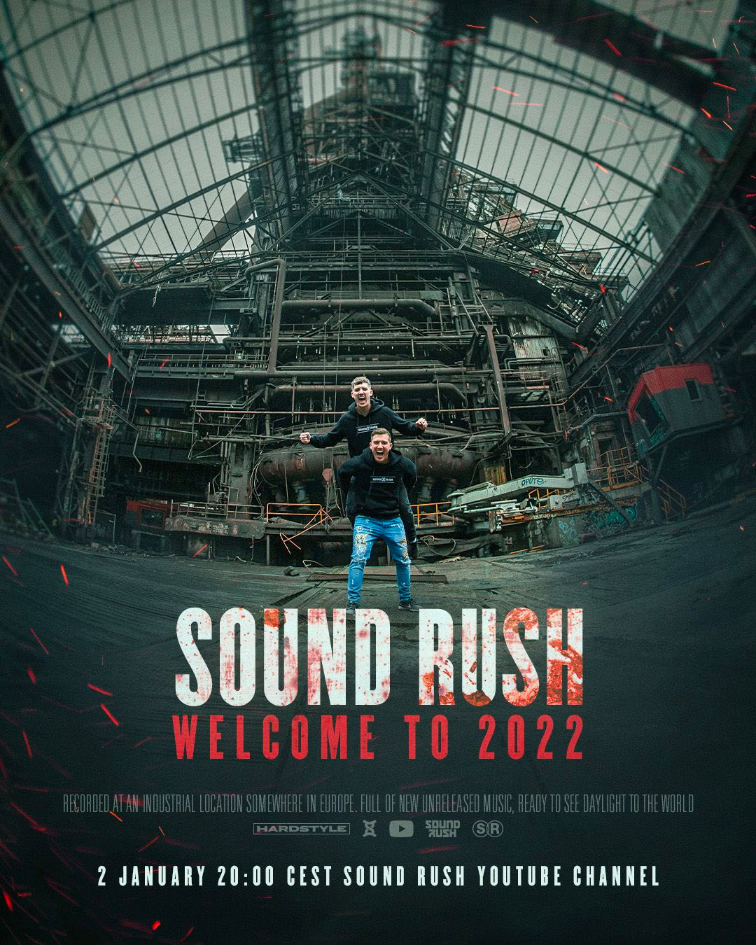Sound Rush begint 2022 met unieke livestream: "Vol met nieuwe muziek ...
