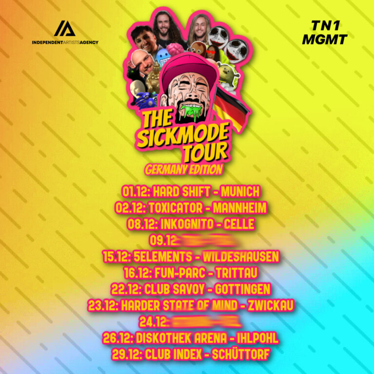 Sickmode does a unique tour through Germany: 11 shows in 1 month - Hard ...